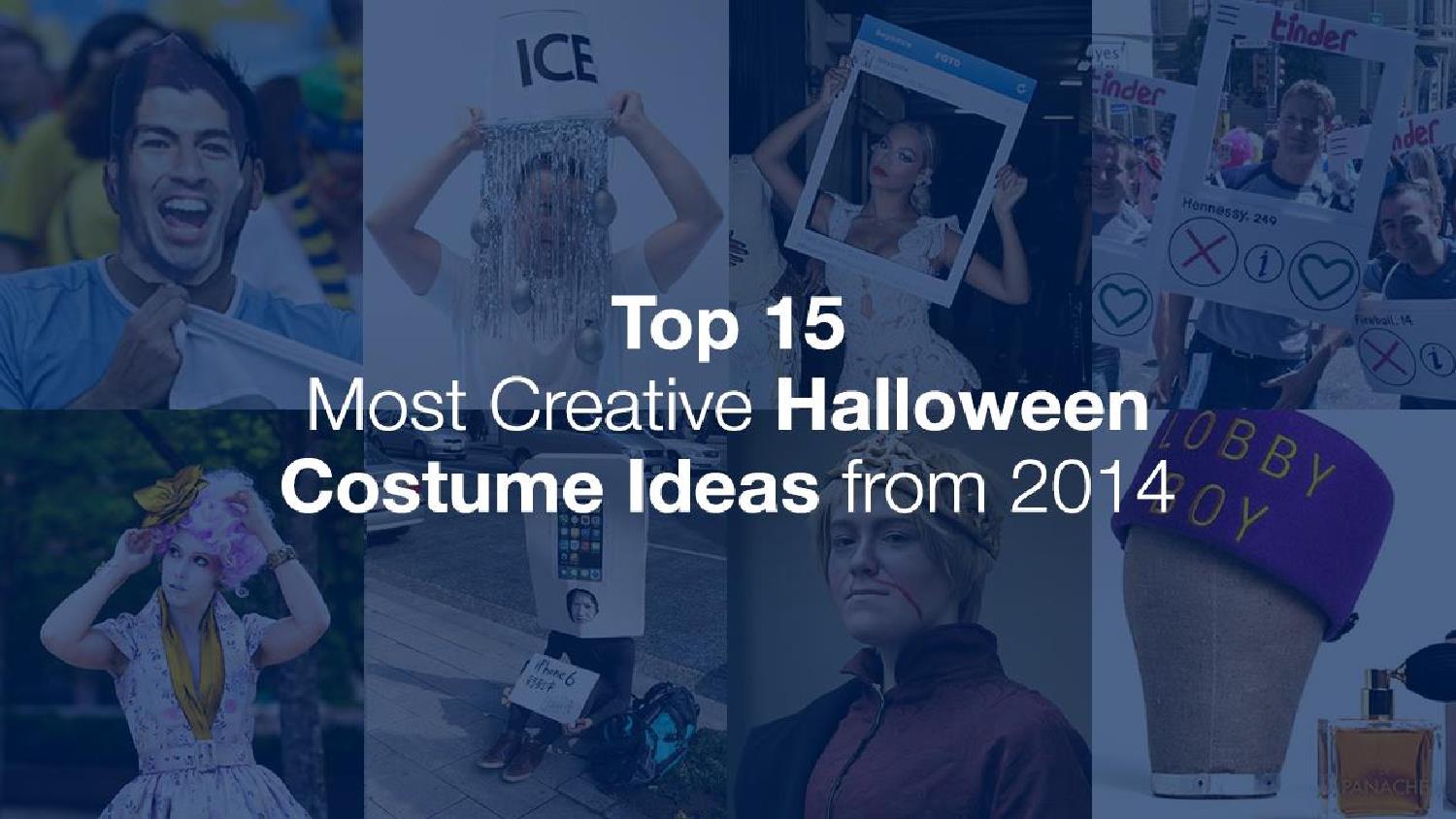 Top 15 Creative Halloween Costumes PowerPoint Presentation PPT