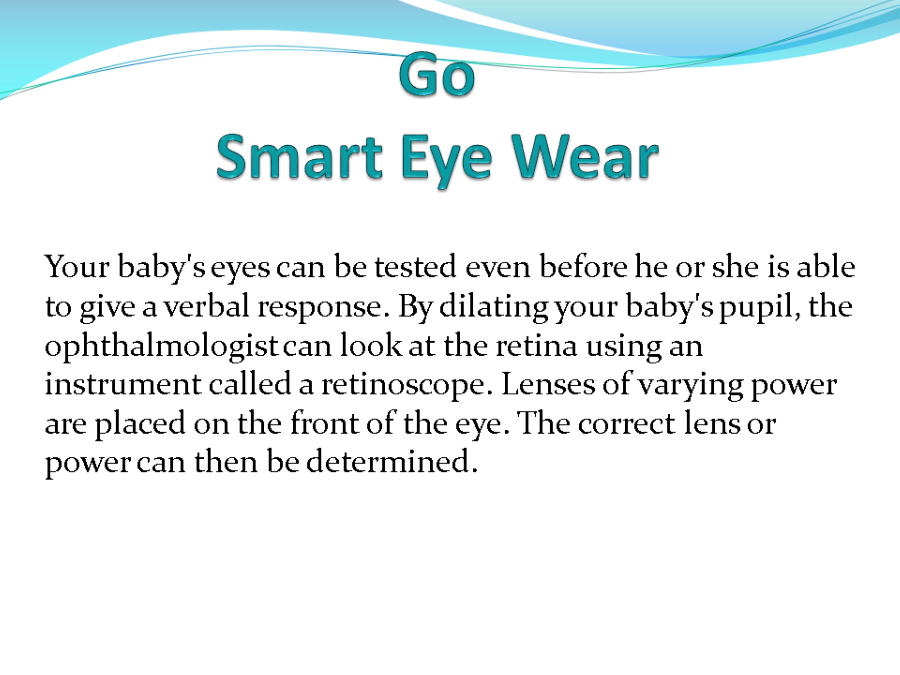 Prescription Eyeglasses Powerpoint at Keith Maxey blog
