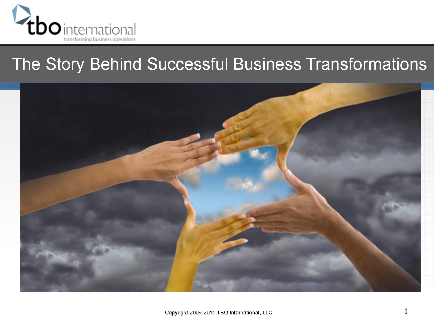 The Story Behind Successful Business Transformations PowerPoint ...