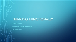 Thinking Functionally DDD12.pptx PowerPoint Presentation PPT