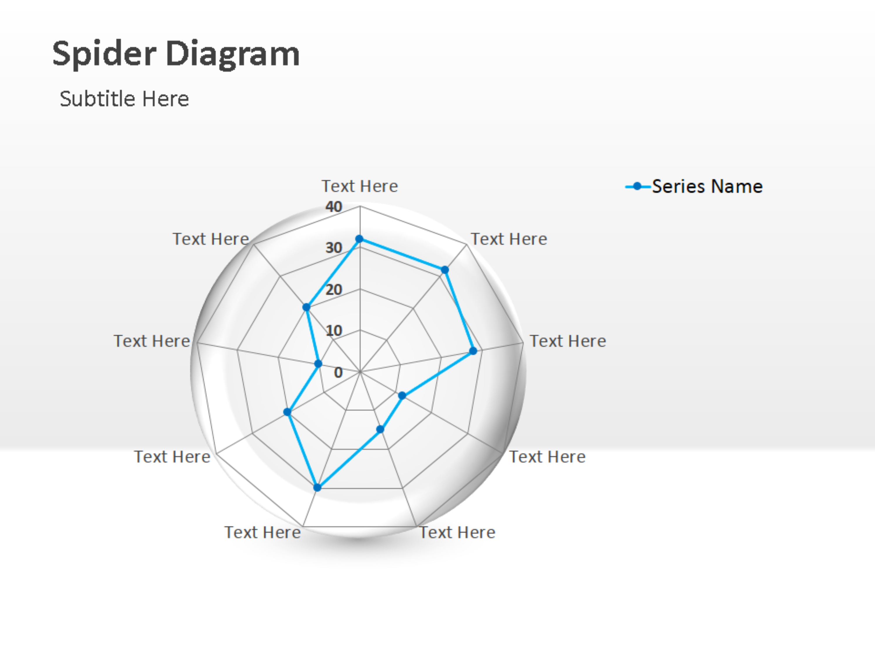 Spider Diagram Powerpoint Template pptx PowerPoint Presentation PPT