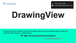 DrawingView Overview PowerPoint Presentation PPT