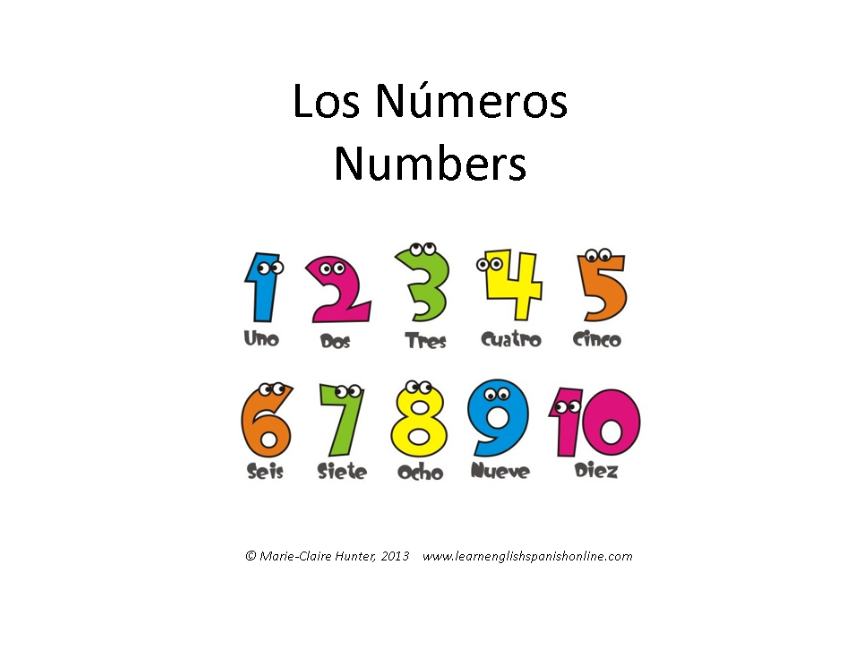 LESO Los números.pptx PowerPoint Presentation PPT