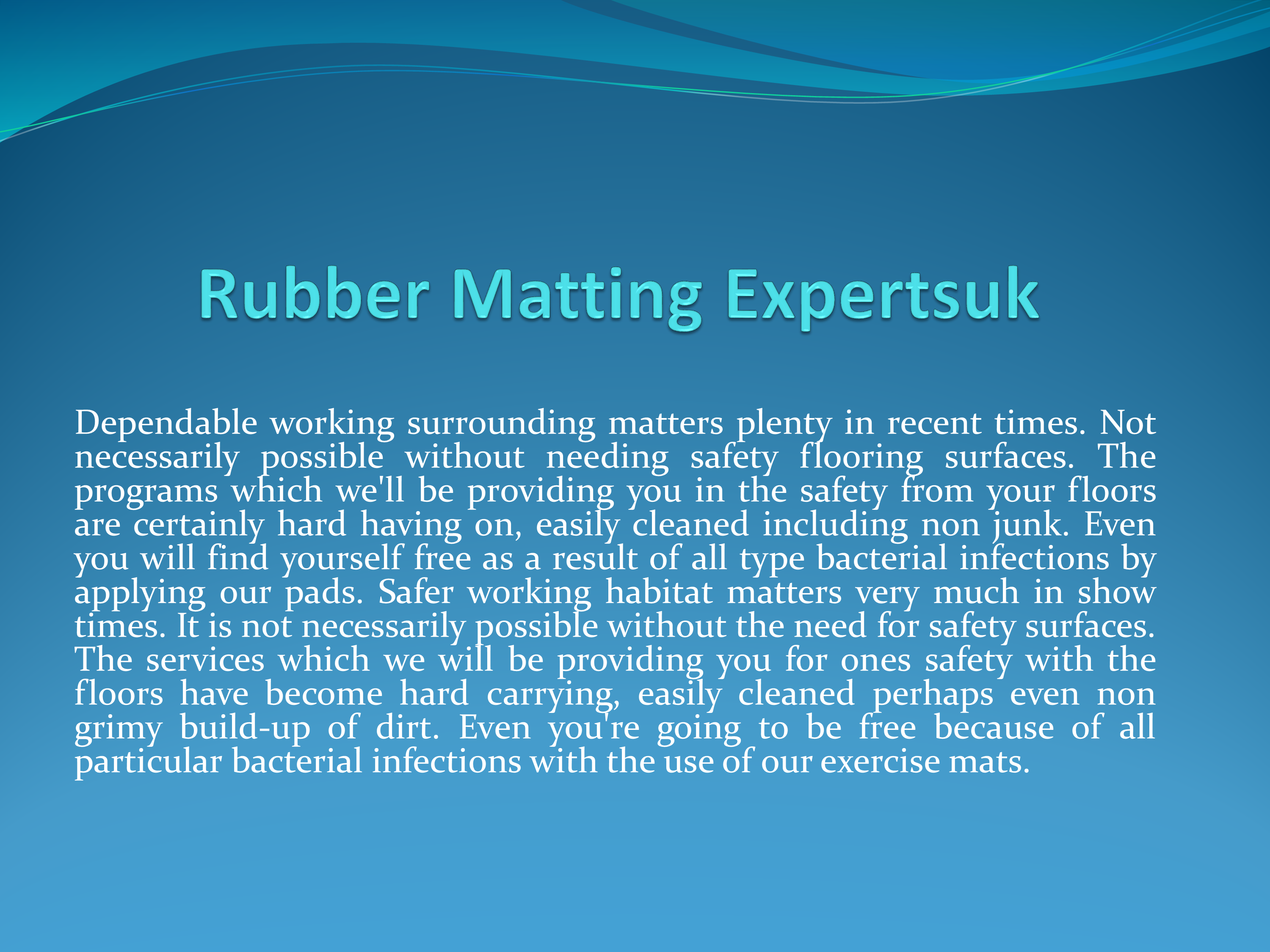 Rubber Flooring.pptx PowerPoint Presentation PPT